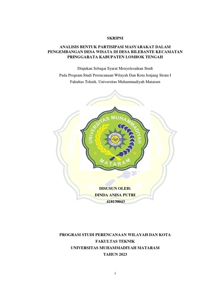 Cover Bab III | PDF | Seni
