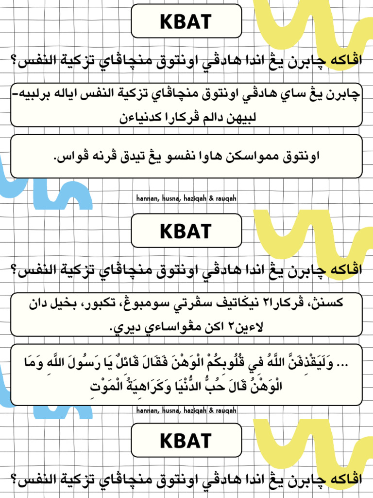 Kbat PQS T4 | PDF