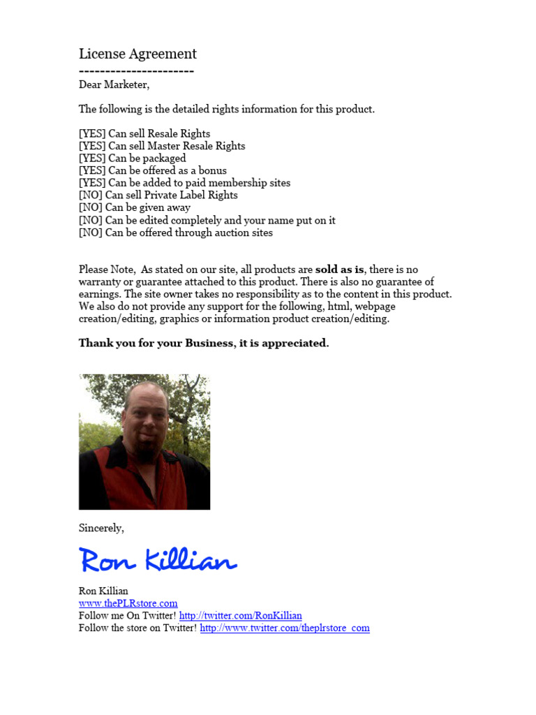 Read Me First Master | PDF