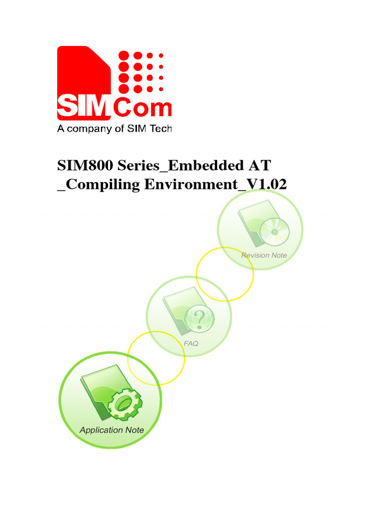 SIM800 Series Embedded at Compiling Environment V1.02 | PDF | Computer ...