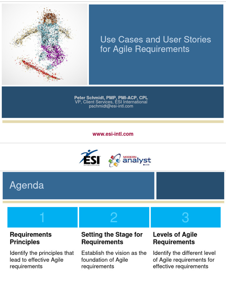 Webinar Use Cases and User Stories For Agile Requirements | PDF | Use Case | Agile Software ...