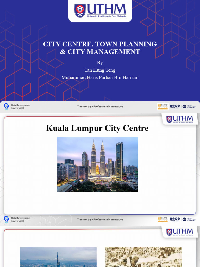 Powerpoint Template UTHM 2022 16x9 Design 1 | PDF | Sustainability ...
