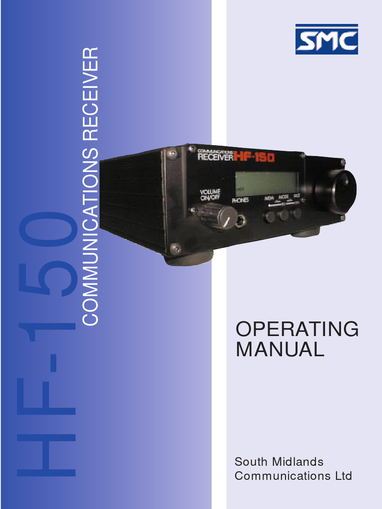 SMC HF-150 Manual | PDF | Antenna (Radio) | Radio