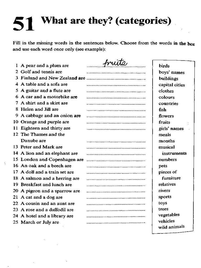 Styv 51 Objects-Categories | PDF