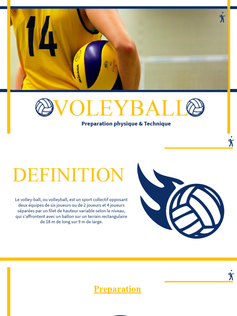 Exposé Volleyball | Télécharger gratuitement PDF | Volley-ball | Musculation