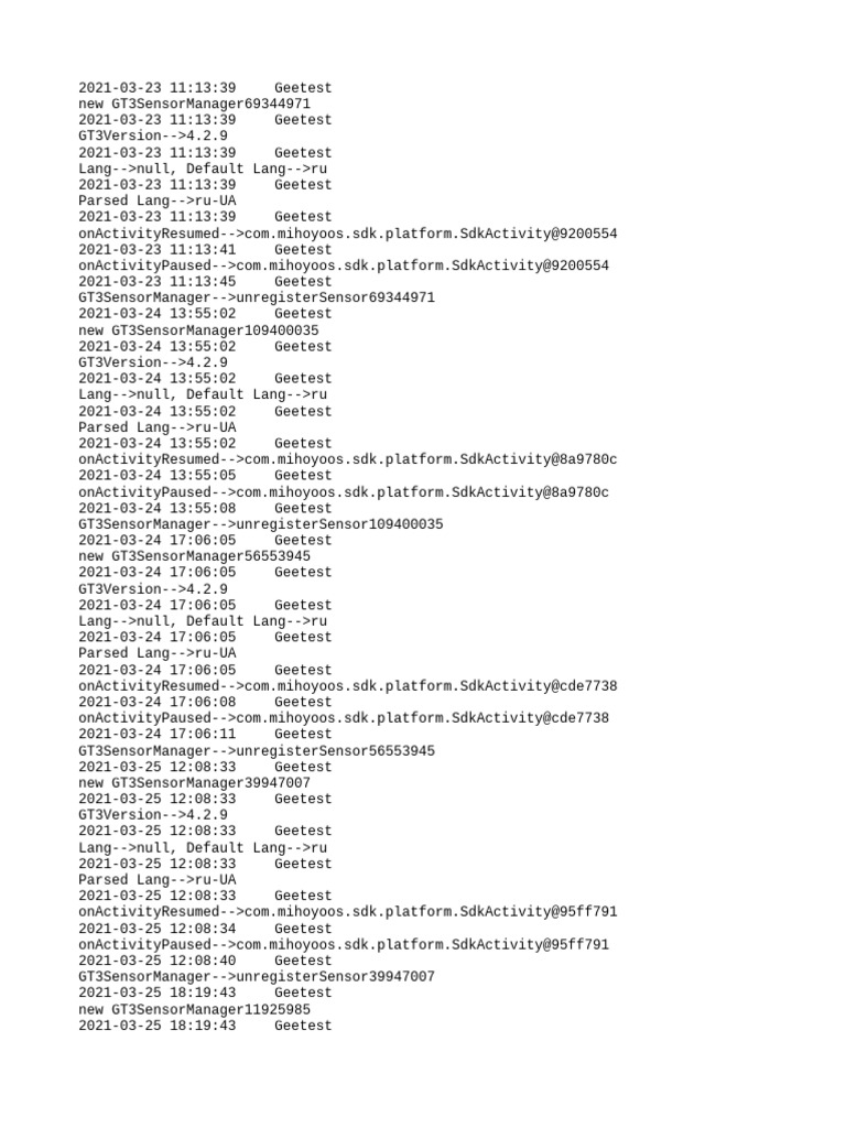Sensebot Log | PDF | Computers