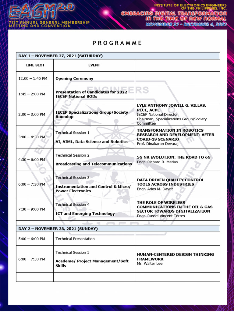 000 Programme - eAGM V3 | PDF | Computing | Physical Sciences