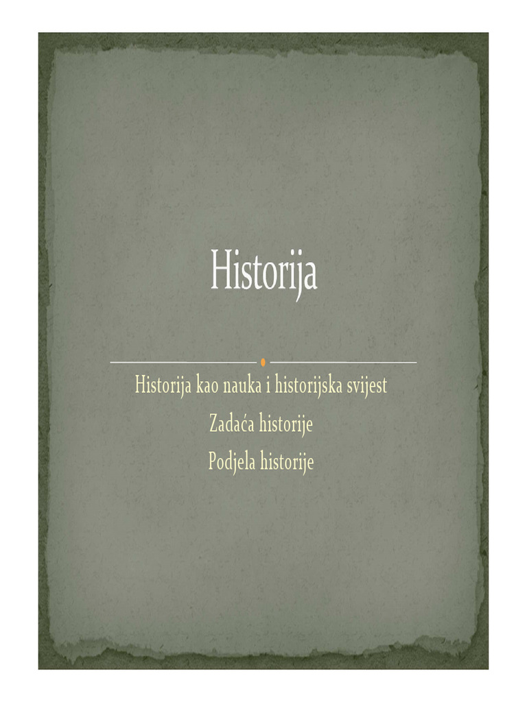 Historija 1 | PDF