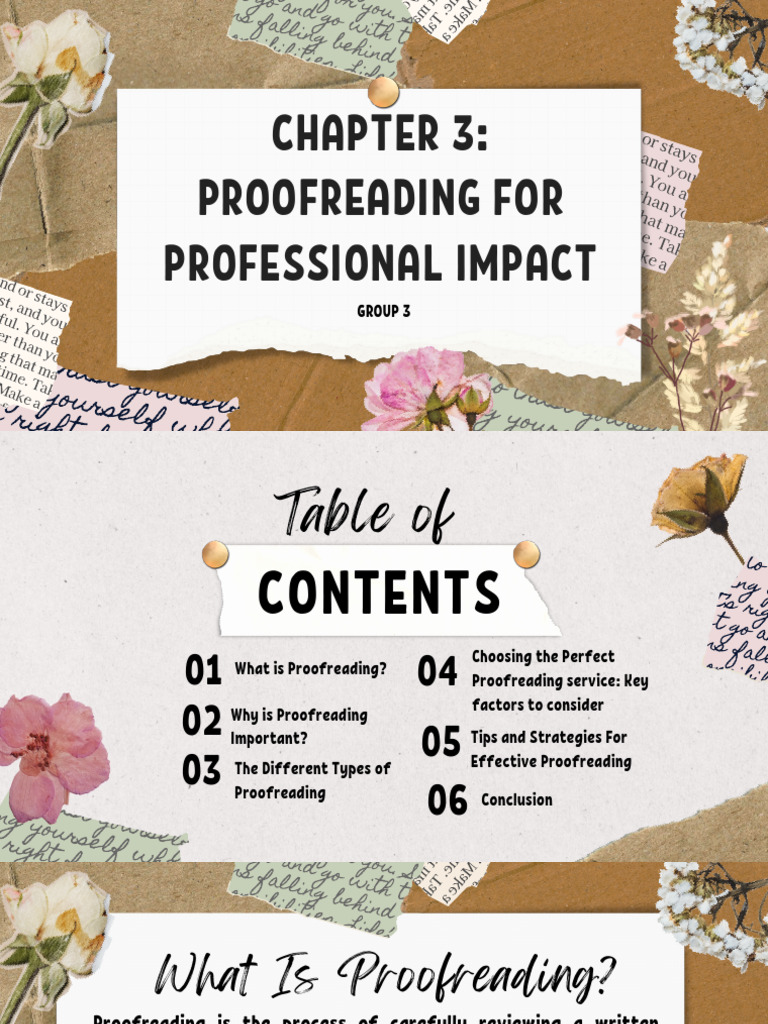 Chapter 3 - Proofreading | PDF | Proofreading | Citation