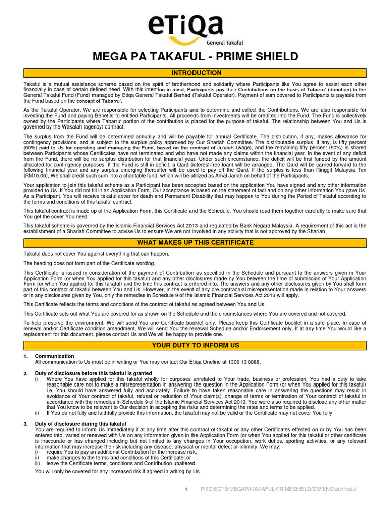 Mega Pa Takaful | PDF | Hospital | Arbitral Tribunal