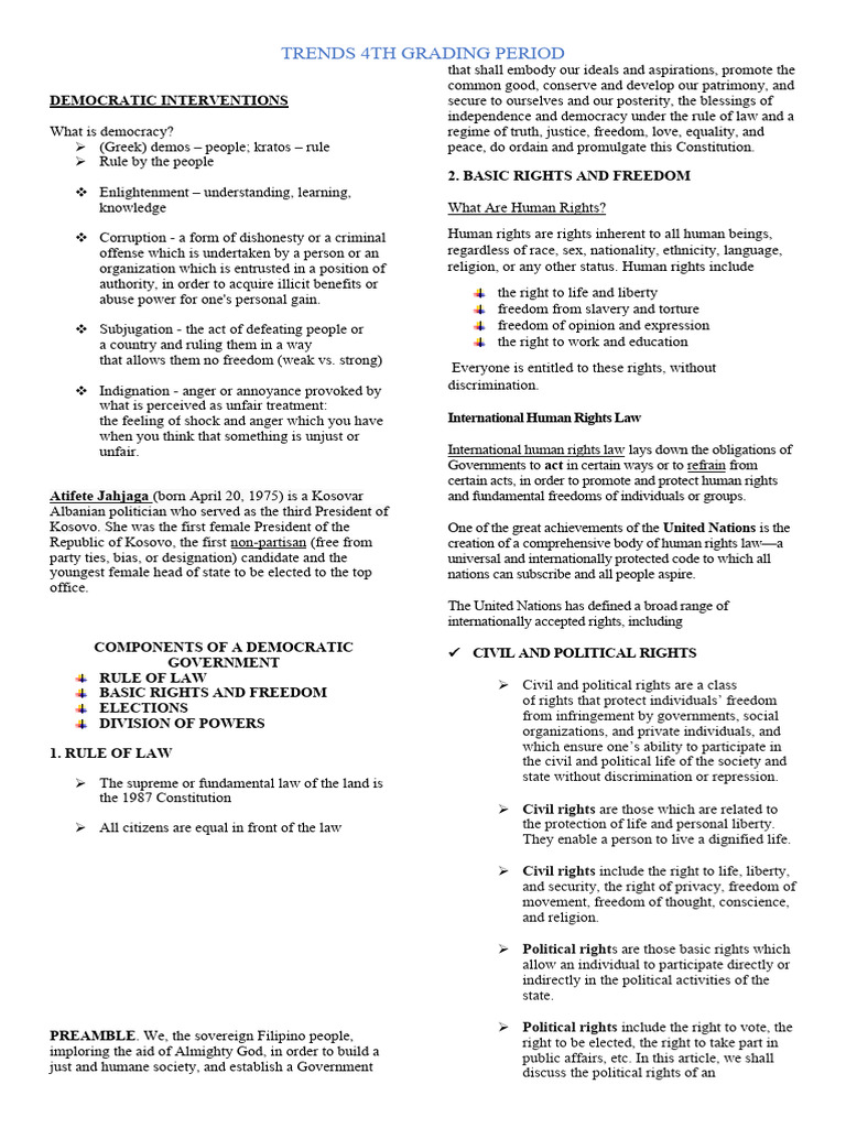 Democratic Interventions | PDF | Cost Of Living | Human Rights