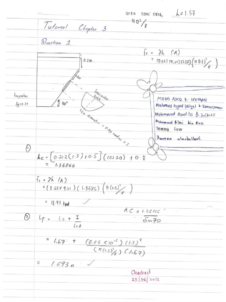 Tutorial Answer Chapter 3 | PDF