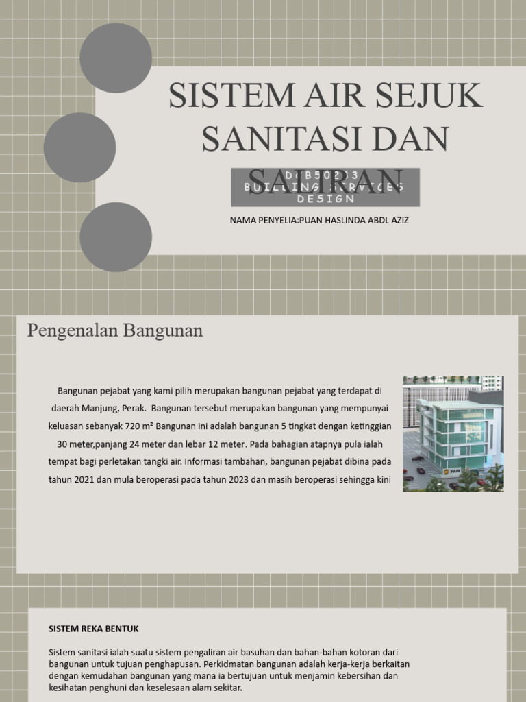 Slide Sanitary and Drainage | PDF