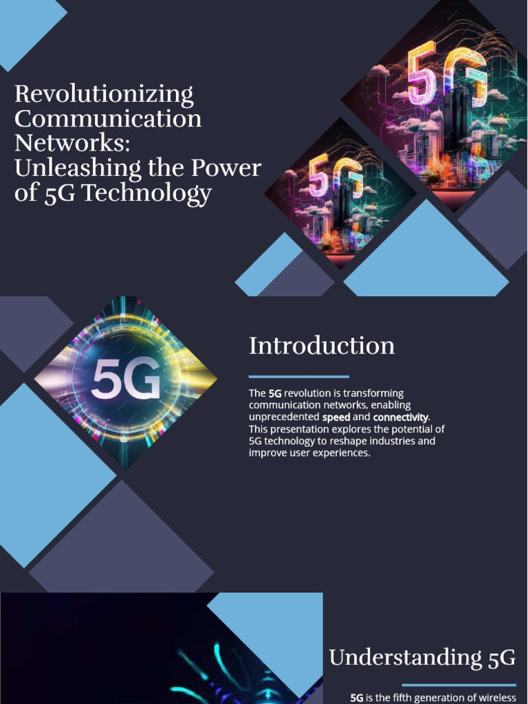 Revolutionizing Communication Networks Unleashing The Power of 5g ...