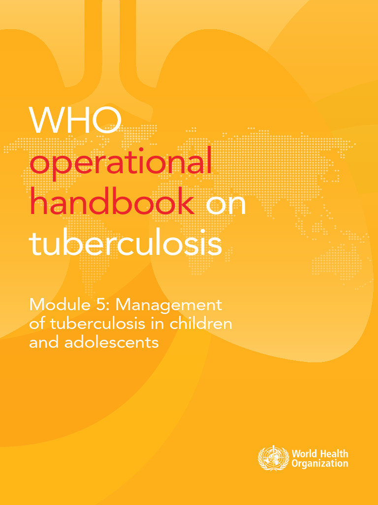 WHO On Tuberculosis: Operational Handbook | PDF | Tuberculosis ...
