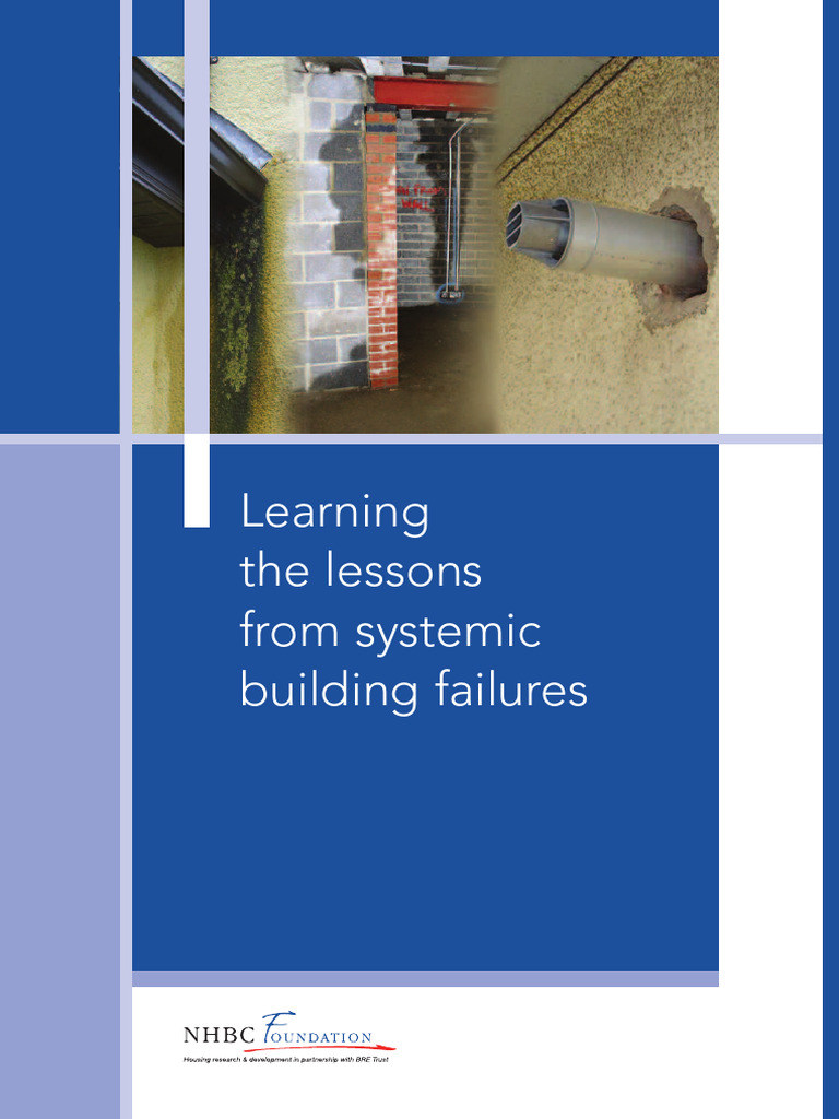 Learning The Lessons From Systemic Building Failures | PDF | Concrete ...