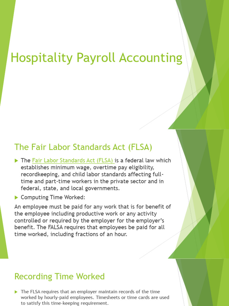 Hospitality Payroll Essentials | PDF | Payroll Tax | Payroll