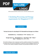 Bit Rate Comparison Chart: Dynamic CCTV | PDF | Bit Rate | Information Age