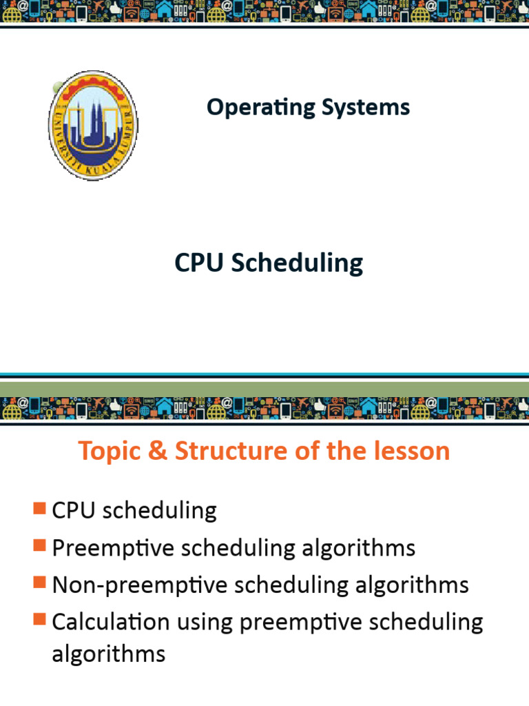 OS - Lecture 04 - CPU Scheduling | PDF | Scheduling (Computing) | Computing
