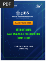 Case Study Competition Pdf Business