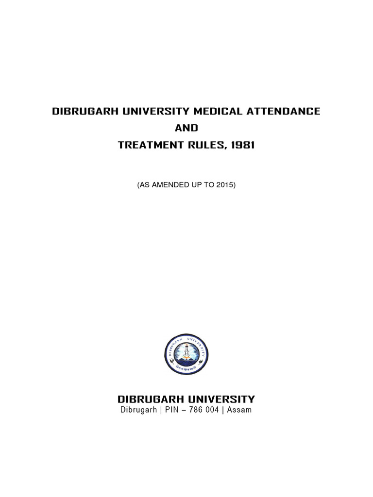 MEDICALATTENDANCERULES Corrected1 | Download Free PDF | Hospital | Medicine
