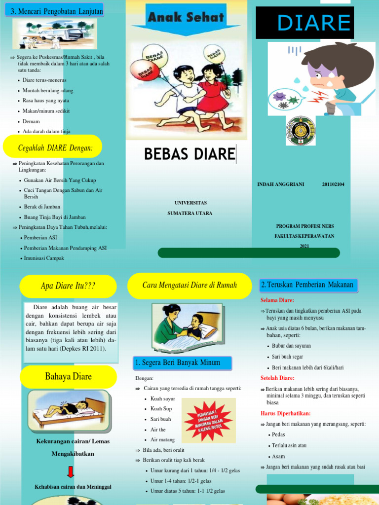 Leaflet Diare | PDF