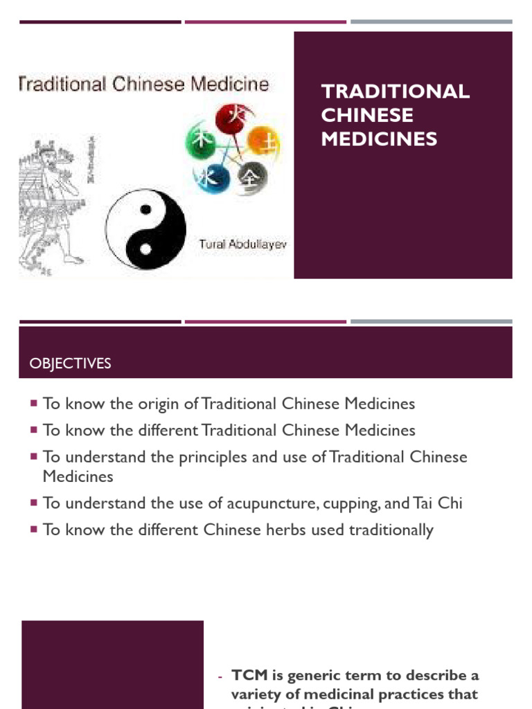 Overview of Traditional Chinese Medicine | PDF | Traditional Chinese ...