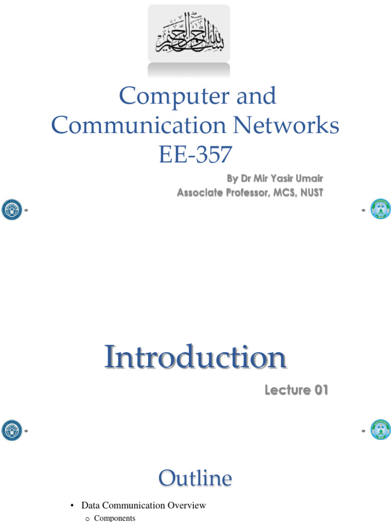 Lec 1 Introduction I Pdf Network Topology Computer Network