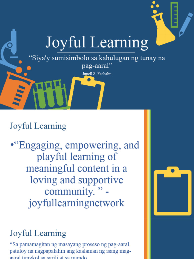 Joyful Learning JSF Oct 20-2023 - 3-5 | PDF