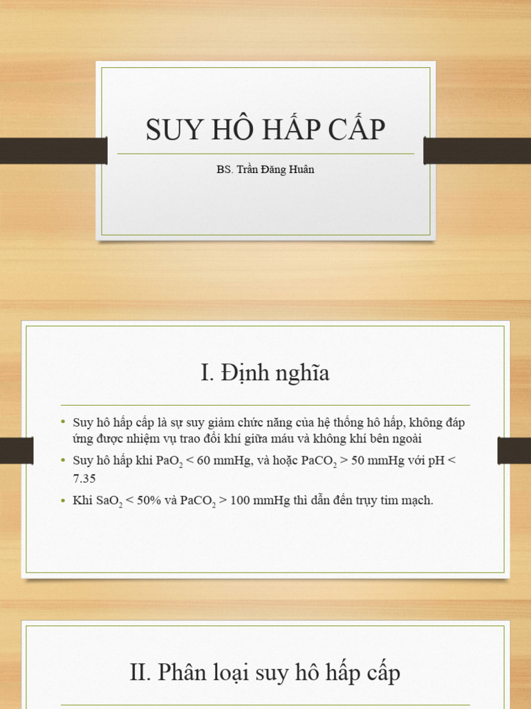 Suy hô hấp | PDF