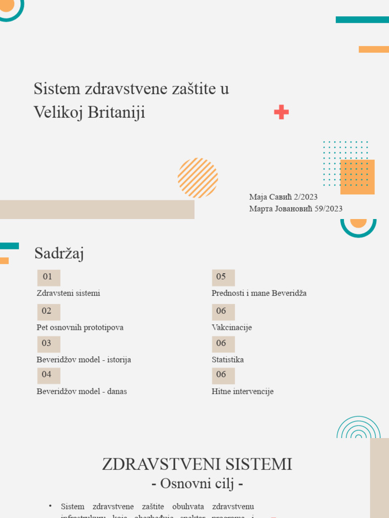 Sistem Zdravstene Zaštite U Velikoj Britaniji | PDF
