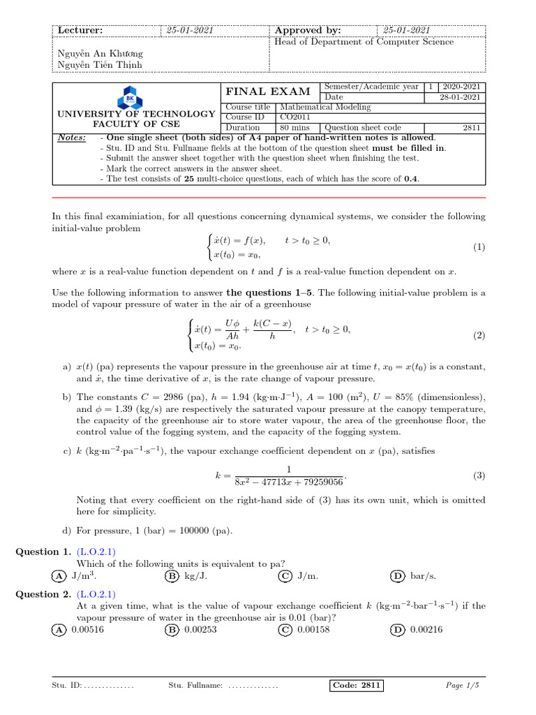 Final - CO2011 - en - 2020 - 201 - 281x - No Keys | PDF | Theoretical Computer Science | Applied ...