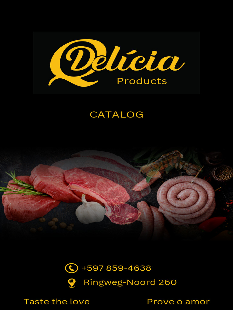 Q'Delicia Products Catalog | PDF