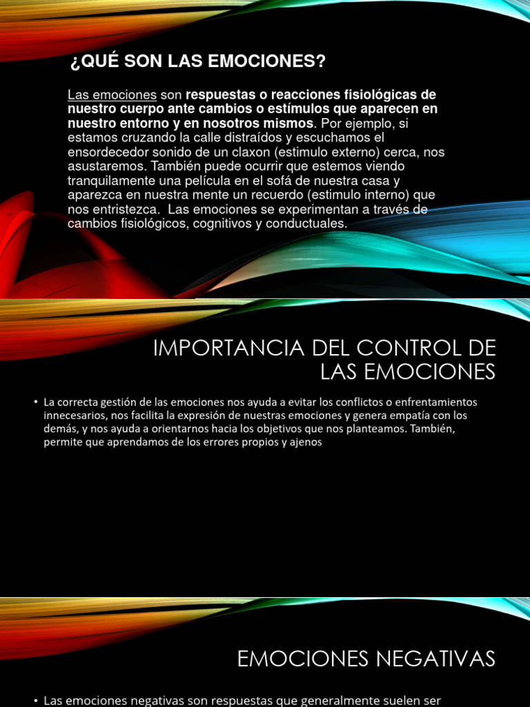Qué Son Las Emociones | PDF | Las emociones | Amor