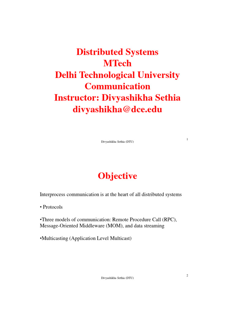 Chap 03 DTU Communication | PDF | Osi Model | Computer Engineering