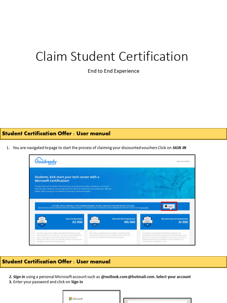 Student FUND UserGuide ICT | PDF | Certification | User (Computing)