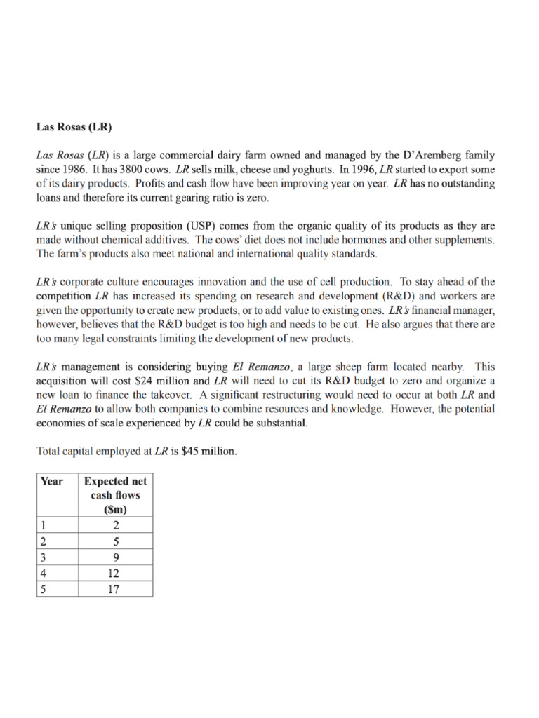 BM Practice Questions | PDF