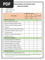Biomedical Waste Audit Checklist | PDF