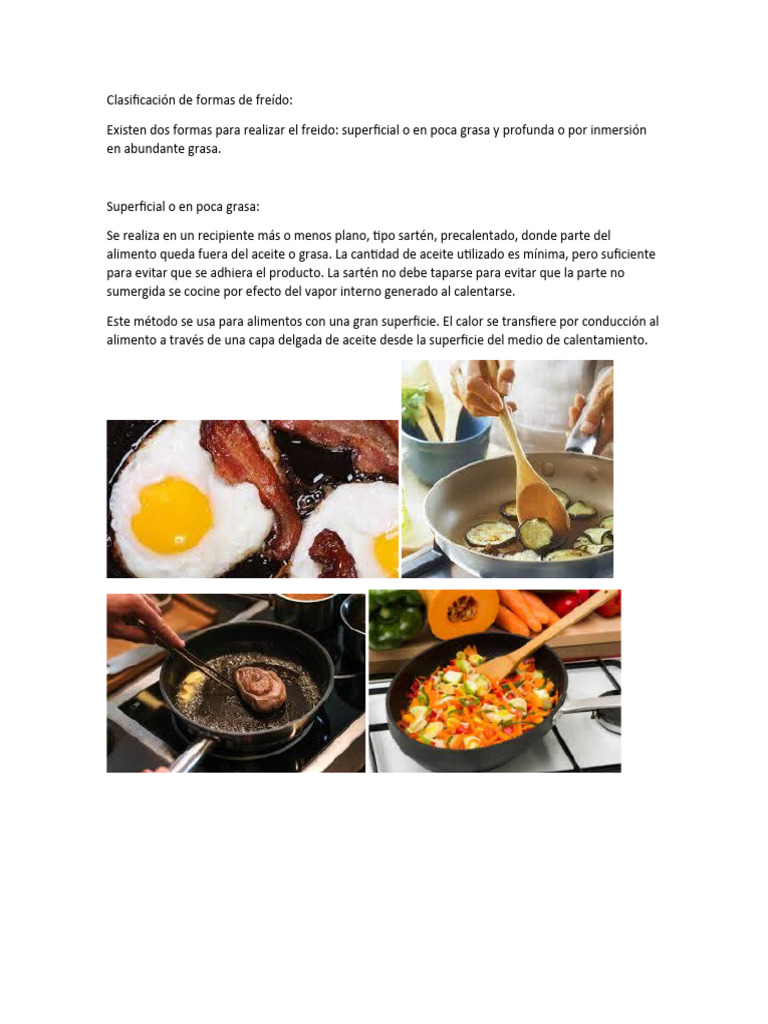 Freido | PDF | Fritura | Agua
