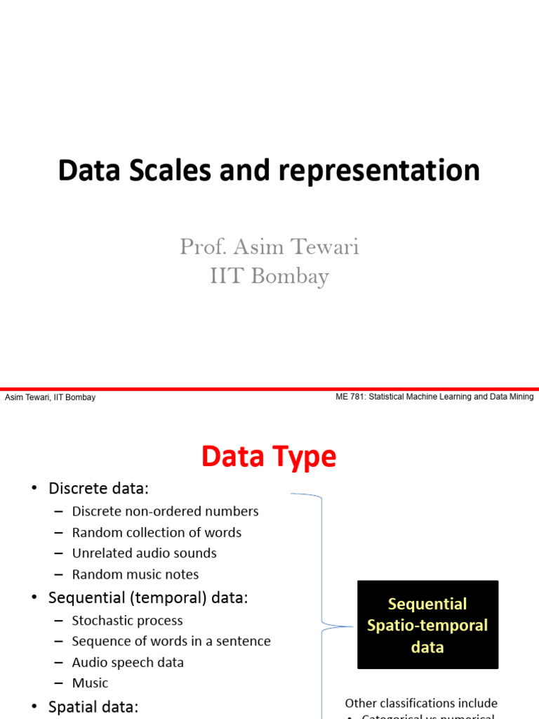 L - 2 - Data Scale | PDF | Level Of Measurement | Statistics