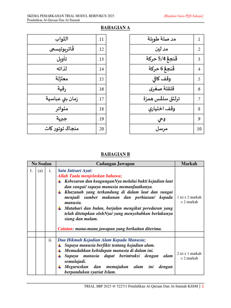 PP Modul Berfokus 2023 | PDF