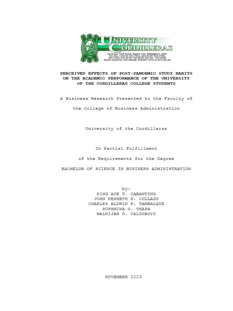 Revised 2 | PDF | Sampling (Statistics) | Methodology