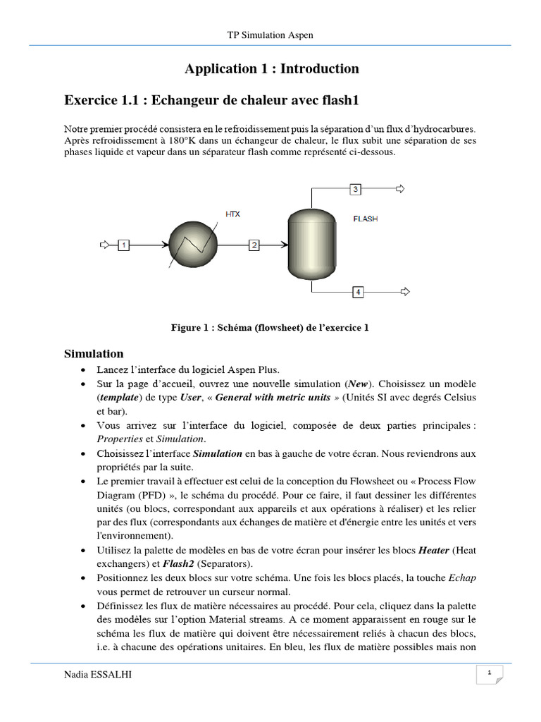 Simulation de Procédé avec Aspen Plus | PDF | Équilibre chimique | Ammoniac
