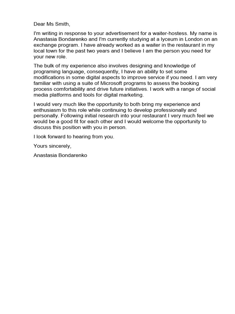 Covering Letter | PDF Covering Letter | PDF