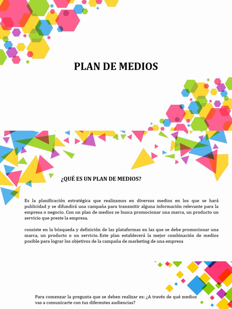 Plan de Medios Clase Publicidad II | PDF | Publicidad | Marketing