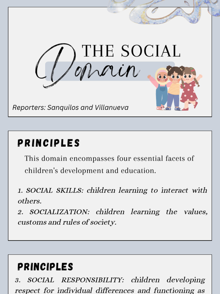 Social Domain | PDF