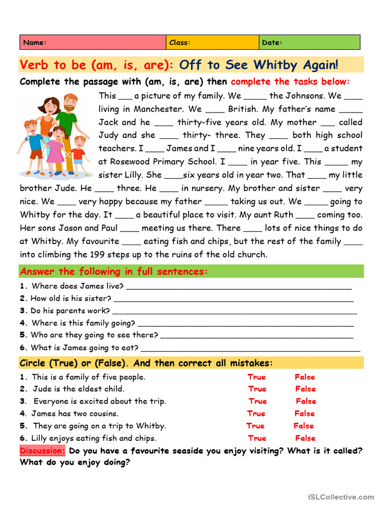 Reading Comprehension - Off To See Whitby Again! | PDF