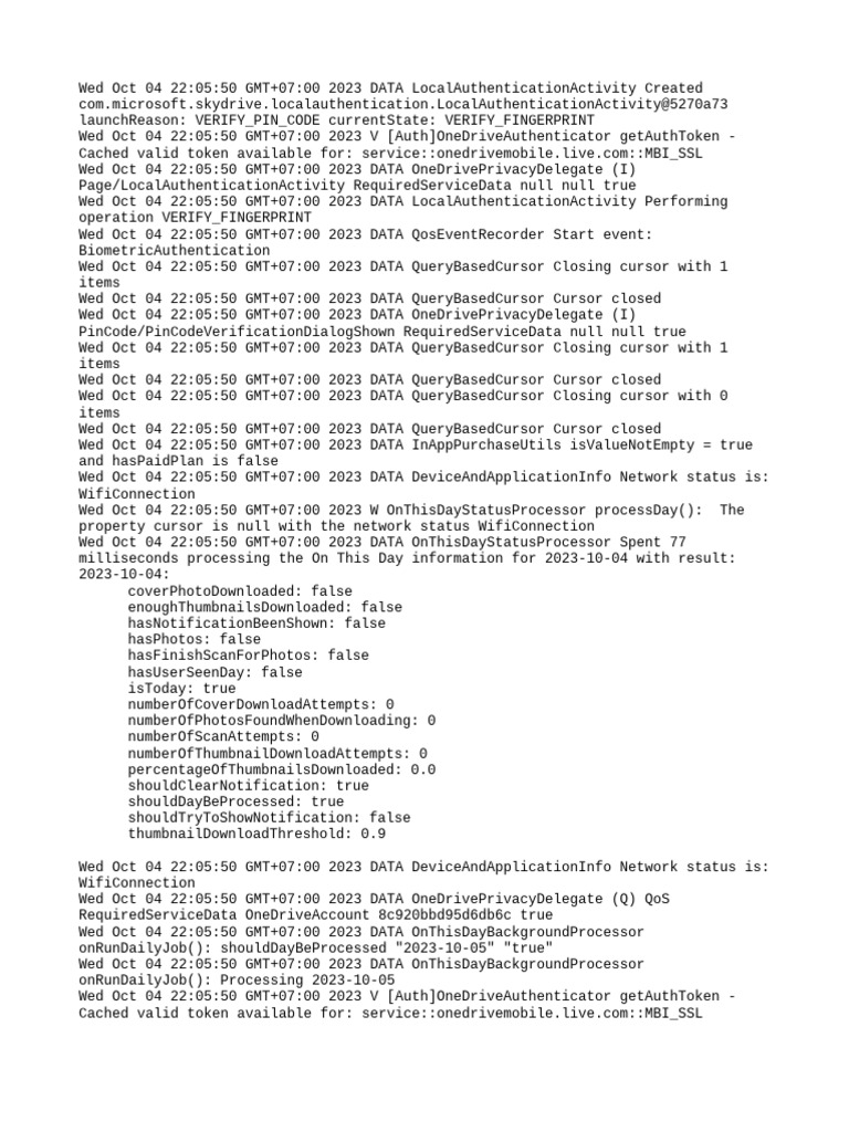 Current Log | PDF | Databases | Information Retrieval