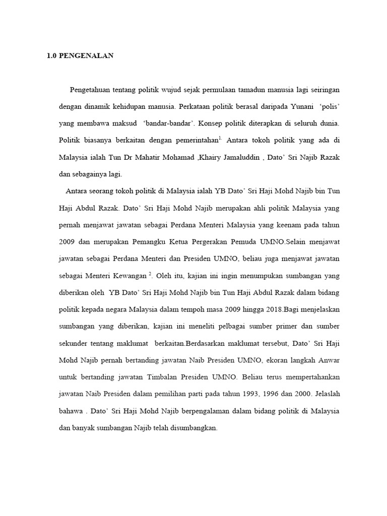 Pengenalan and Esei | PDF