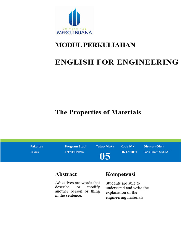05 - Properties of Materials | Download Free PDF | Deformation (Engineering) | Yield (Engineering)